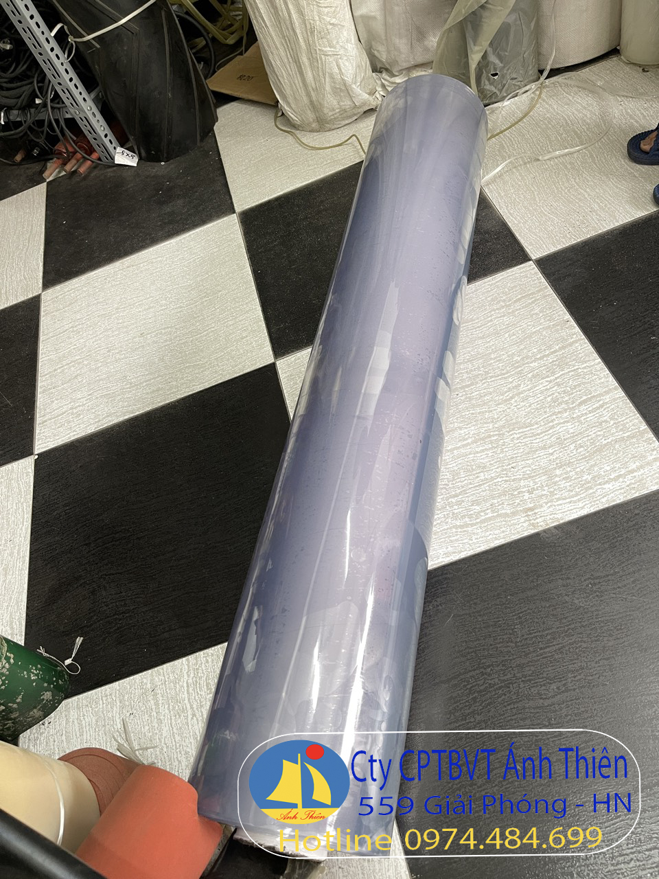 Màng nhựa PVC trong dẻo dày 0.5mm, 1mm, 2mm, 3mm, 4mm, 5mm