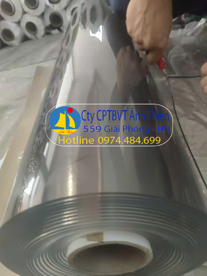 Màng nhựa PVC trong dẻo dày 0.5mm, 1mm, 2mm, 3mm, 4mm, 5mm